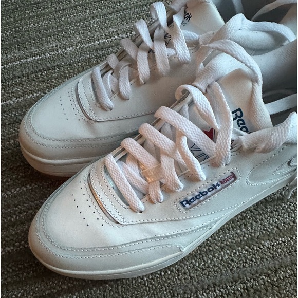 Reebok | Shoes | Reebok Club C Platform Heel | Poshmark